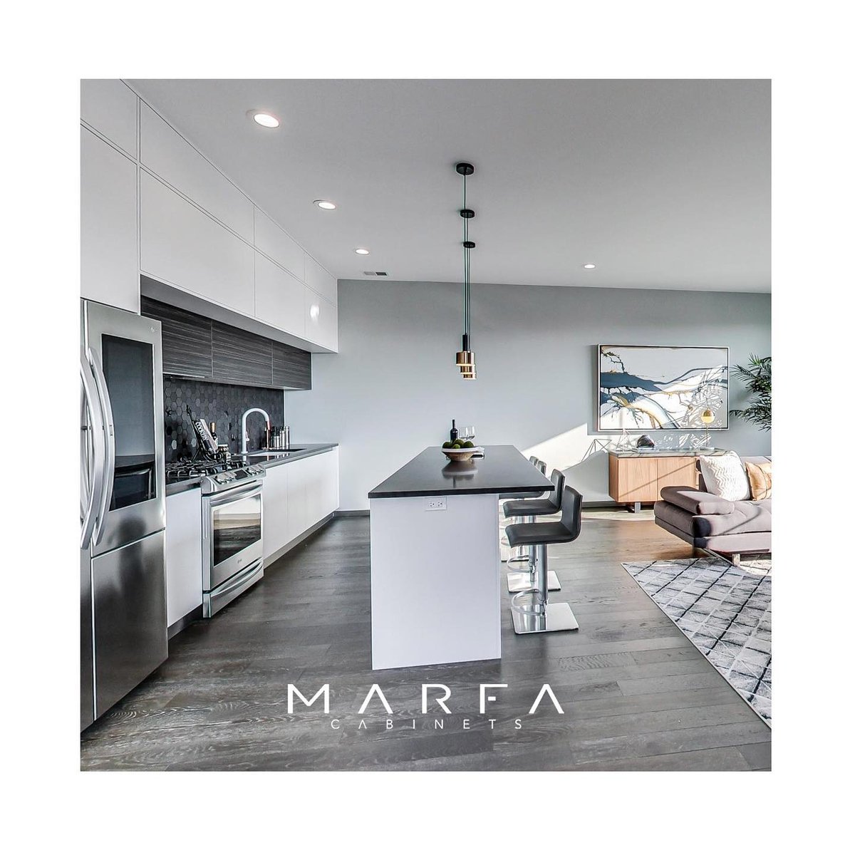 Eco-friendly & sustainable - that's Marfa Cabinets!